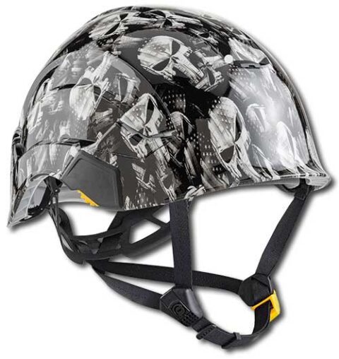 Hydro Dipped Hard Hats & Helmets | Wind Power Industry Safety