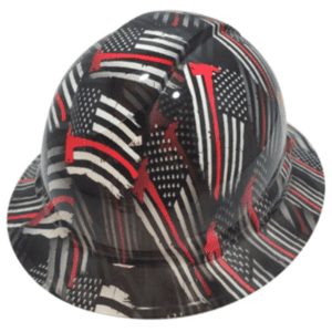 Hydro Dipped Construction Hard Hats | Valhalla Custom Gear