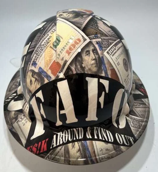 Big Money - FAFO - Limited Edition | Construction Safety Hard Hat